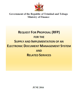 REQUEST FOR PROPOSAL (RFP) for the Supply and Implementation of an ...