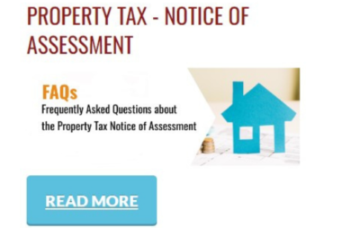 PROPERTY TAX – NOTICE OF ASSESSMENT FAQ – Ministry of Finance